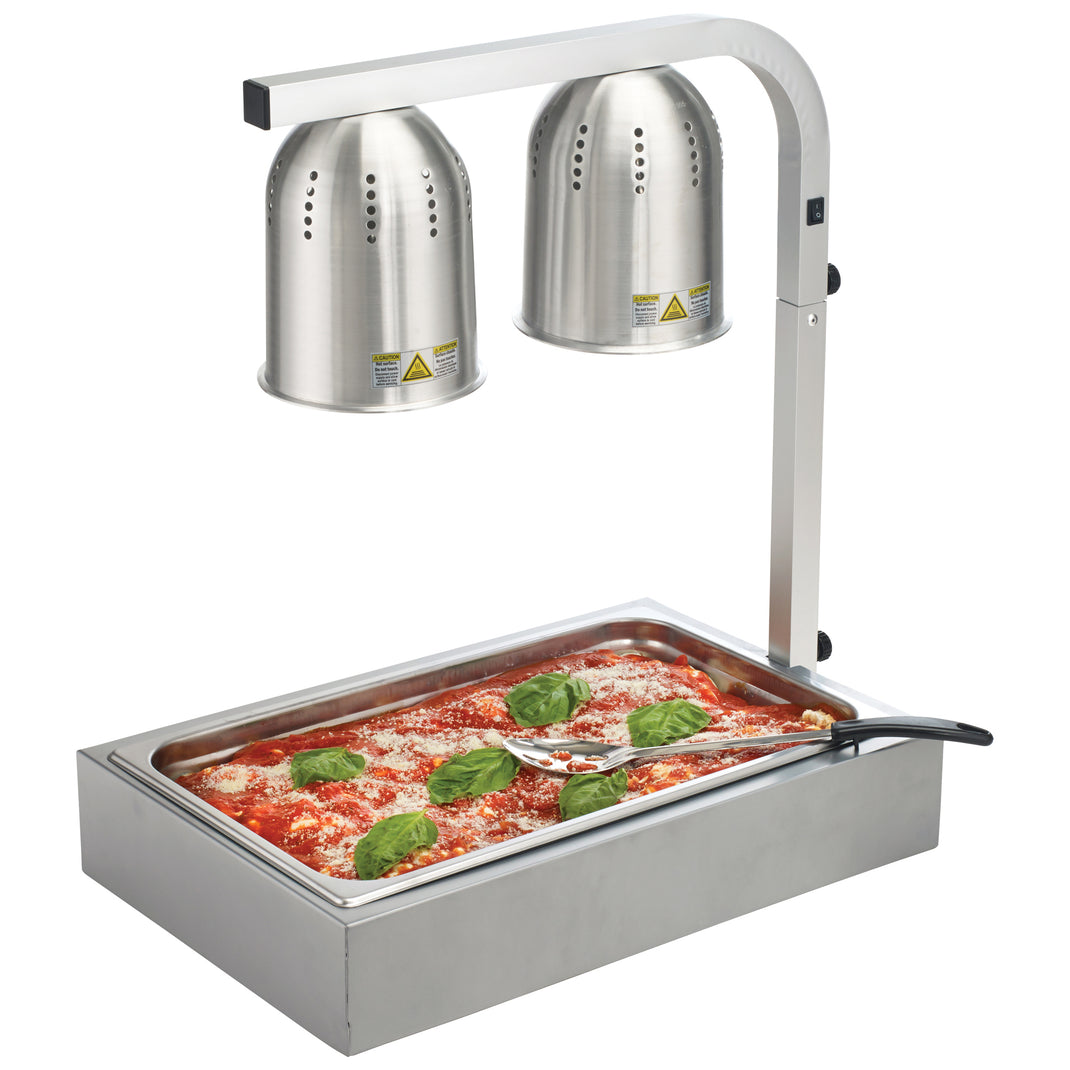 EHL-2C - 3-Position Electric Heat Lamp, Gray – Winco