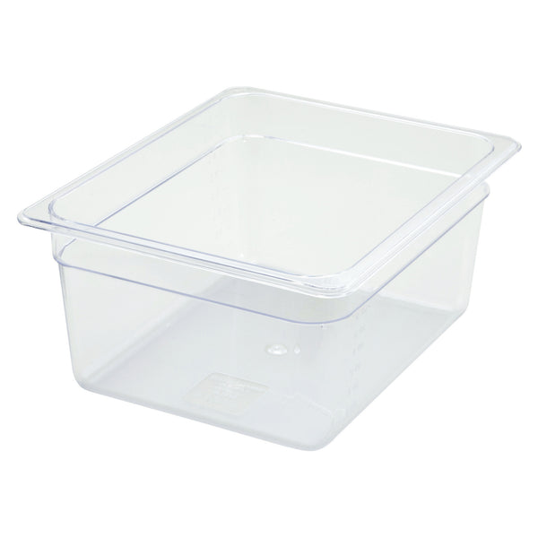 SP7206 - Polycarbonate Food Pan, Half-Size - 5-1/2" – Winco
