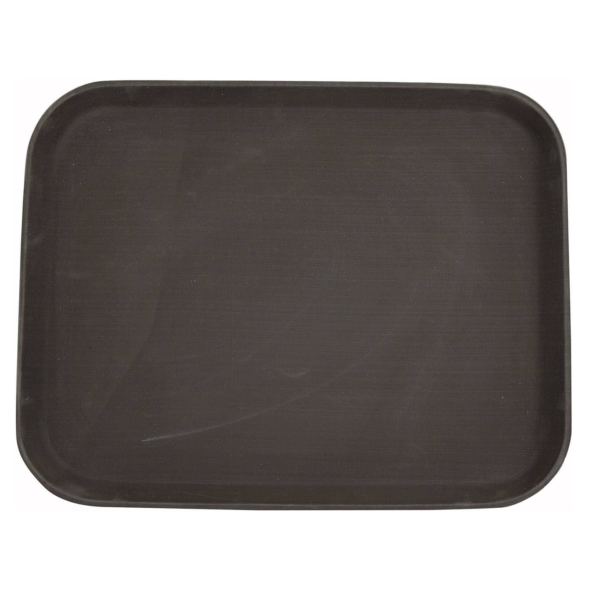 TRH-1418 - Easy-Hold 18" x 14" Rectangular Rubber-Lined Plastic Tray ...