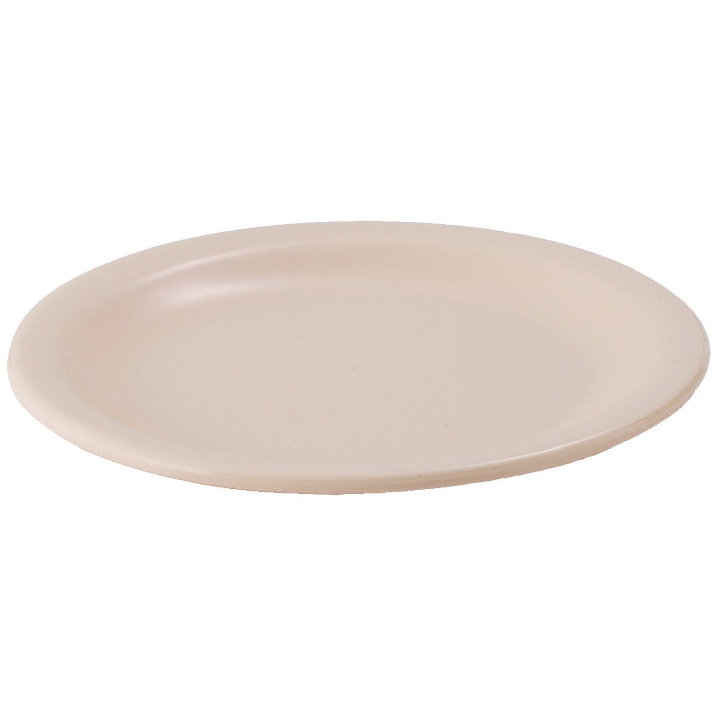 MMPR-7 - Melamine 7" Round Plates - Tan – Winco