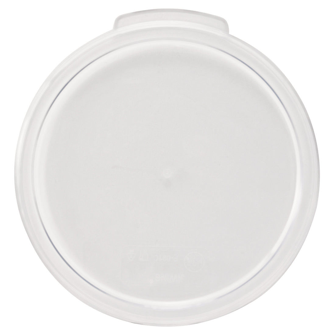 PCRC-1222C - Round Storage Container Cover, Clear Polycarbonate - 12 ...