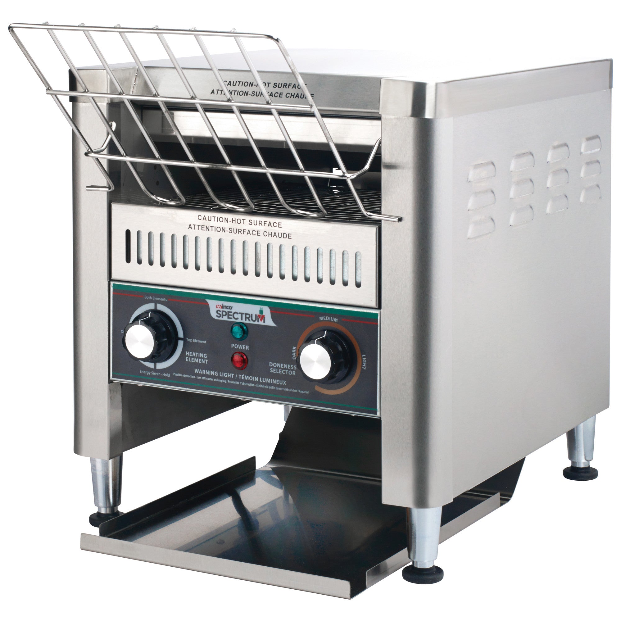 ECT-300 - Spectrum Electric Conveyor Toaster, 120V, 300 Slices per Hou ...