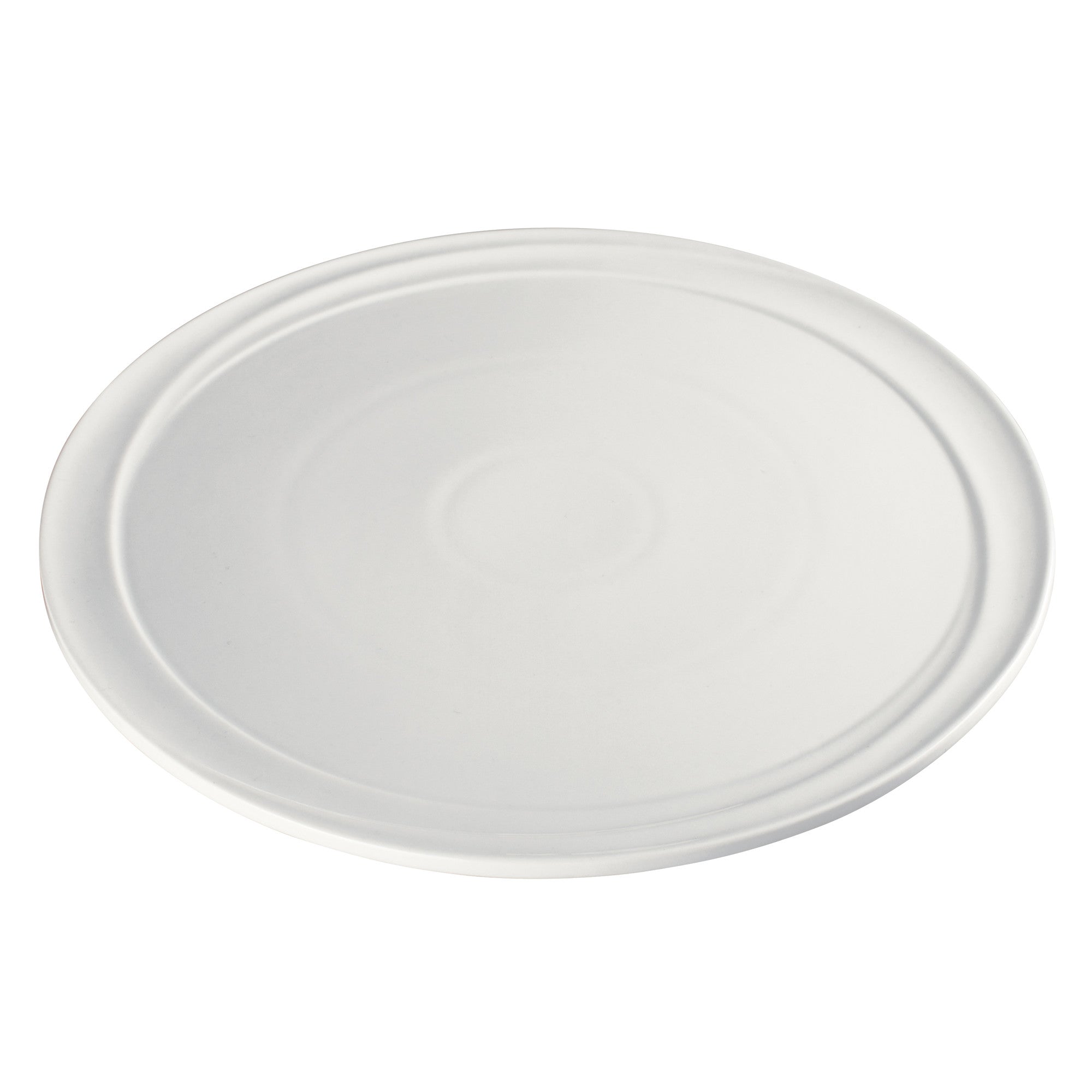 WDP007-102 - Mazarri 11" Dia Porcelain Round Plate - Bright White (12 ...