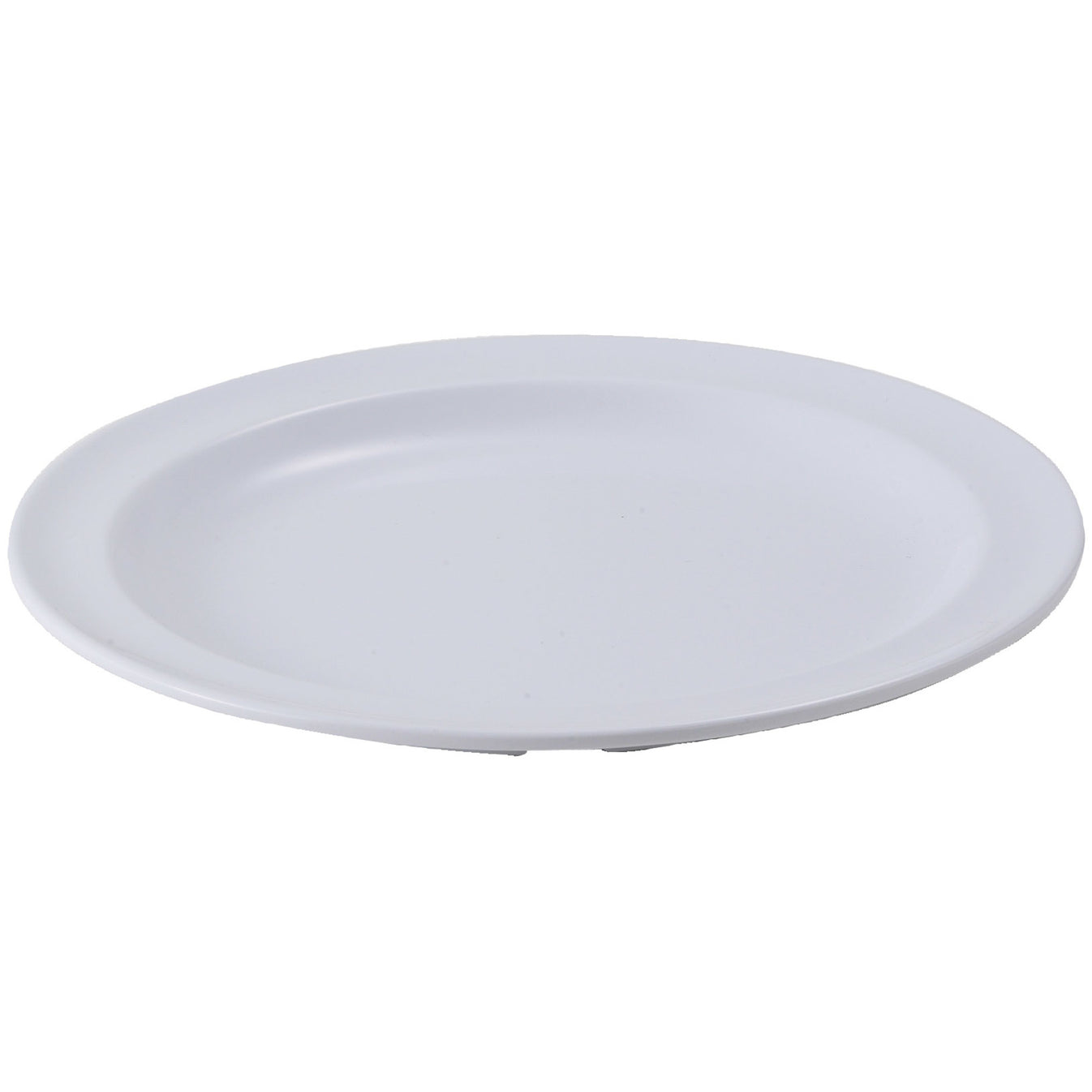 MMPR-9W - Melamine 9" Round Plates - White – Winco