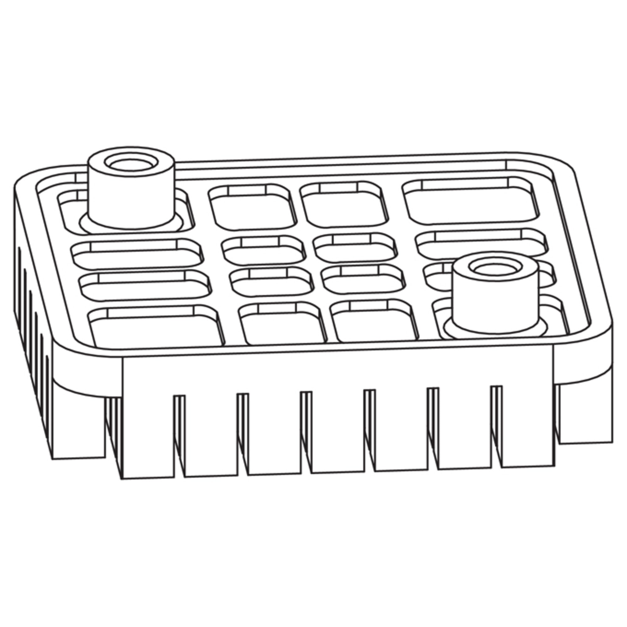 HFC-PBH - Push block holder for HFC-series – Winco