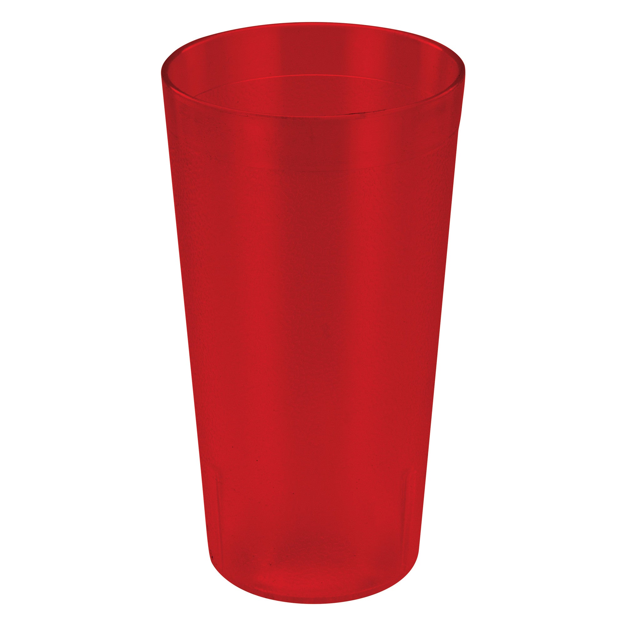PTP-16R - Pebbled Tumblers - 16 oz, Red – Winco
