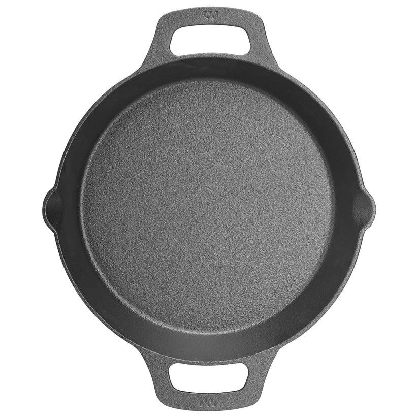 CASD-10 - 10" FireIron Cast Iron Skillet with Dual Handles – Winco
