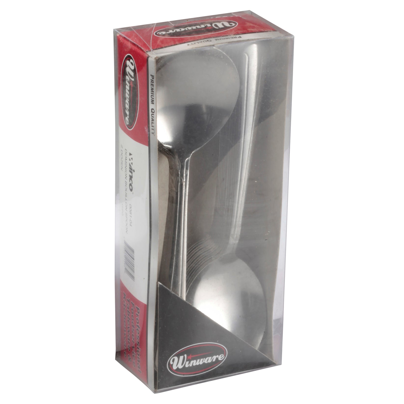 Dominion Bouillon Spoon, 2-doz/pk, 18/0 Medium Weight – Winco