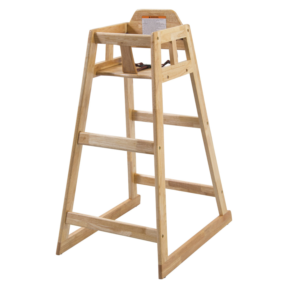 CHH-601 - Natural Wood Pub-Height High Chair – Winco