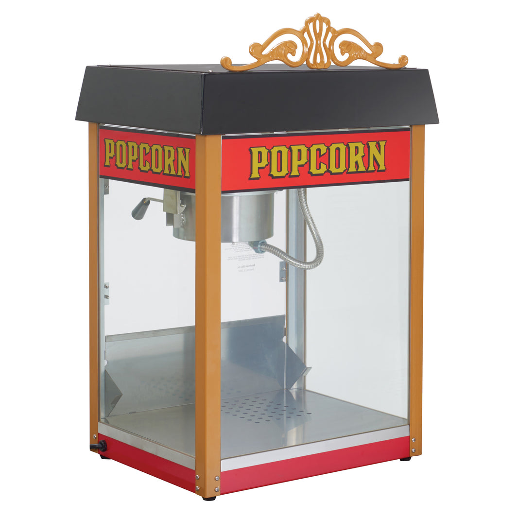 11147 - BenchmarkUSA Silver Screen Popcorn Machine - 14 oz – Winco