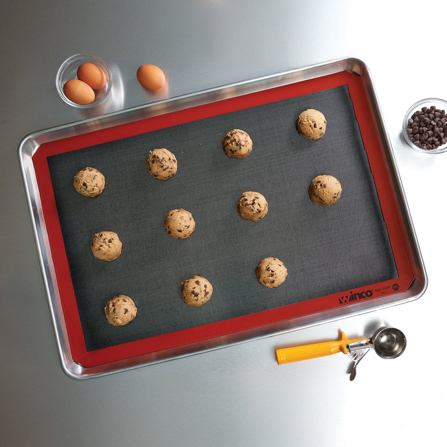 SBS-24PF - Silicone Baking Mat, Perforated - Full – Winco