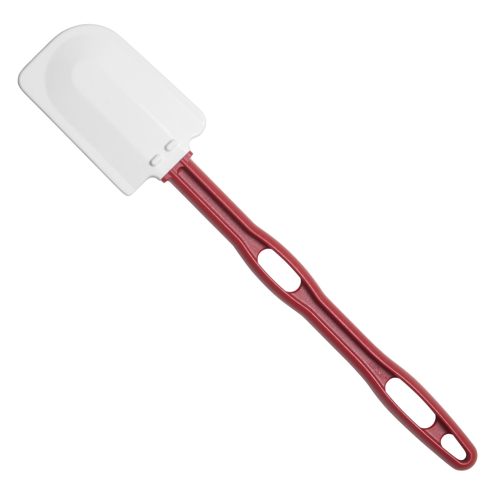 PSH-14 - 14" Silicone Scraper, Flat Blade, Heat Resistant, Red Handle ...