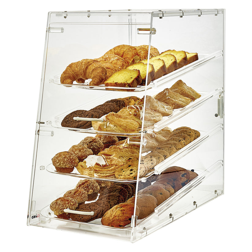 ADC-4 - Acrylic Tiered Display Case - 4-Tray – Winco