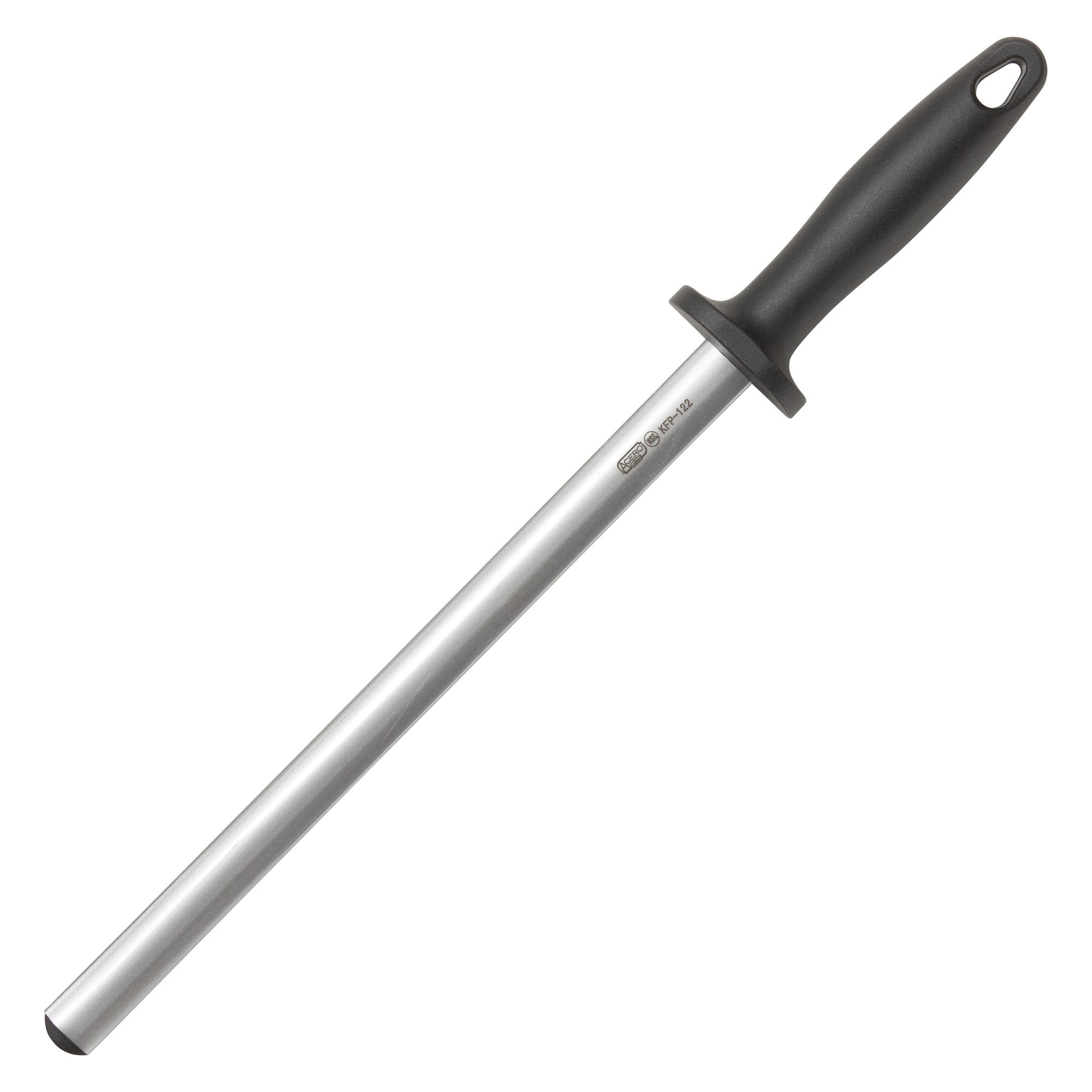 KFP 122 Acero 12 Diamond Sharpening Steel Oval Winco