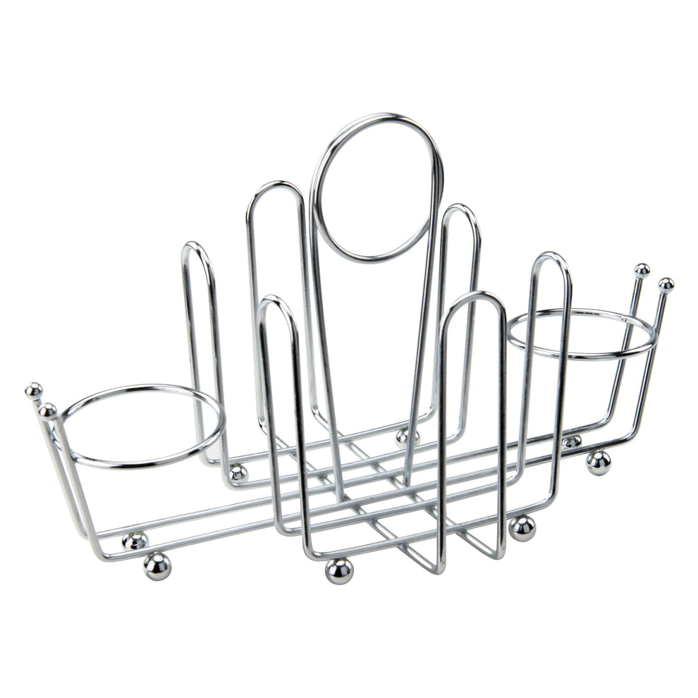 WH-1 - Chrome Plated Cruet Rack for Salt/Pepper Shaker & Sugar Pac – Winco